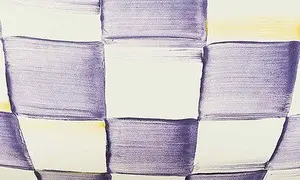 MACKENZIE-CHILDS Check Extra Large Everyday Bowl - Violet