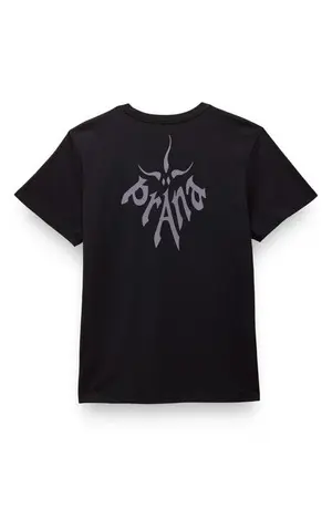 Prana Heritage Logo Organic Cotton Graphic T-shirt - Black