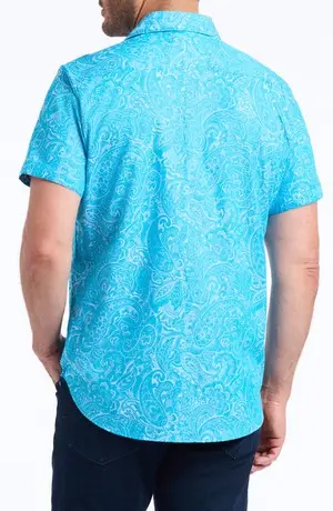 Robert Graham Hudson Short Sleeve Button-up Shirt