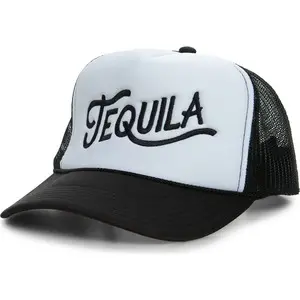 LOCAL BEACH Tequila Trucker Hat - Black/white