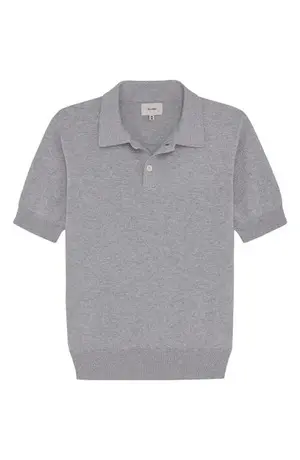DL1961 Cotton & Cashmere Polo - Concrete