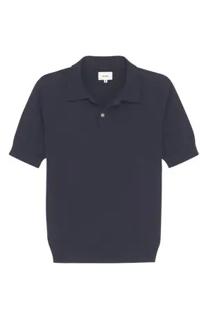 DL1961 Cotton & Cashmere Polo - Navy