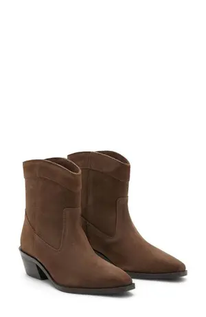 Chunky Block Heel Booties