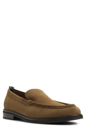 Brooks Brothers Belport Moc Toe Loafer - Medium Brown