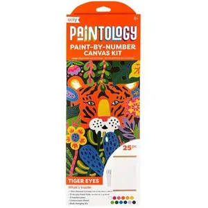 OOLY Paintology Paint Number Canvas Kit - Multicolored