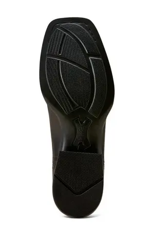 Ariat Booker Wide Square Toe Western Chelsea Boot - Black Cherry