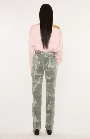KANCAN High-rise Straight Leg Jeans