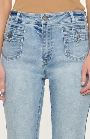 KANCAN High-rise Flare Jeans