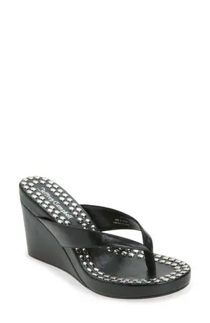 Jeffrey Campbell Black Platform Wedges