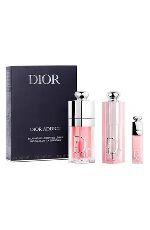 Dior Addict Natural Glow Lip Essentials 3-piece Set - No Color