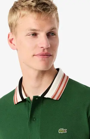 Lacoste Classic Fit Cotton Piqué Polo - Green
