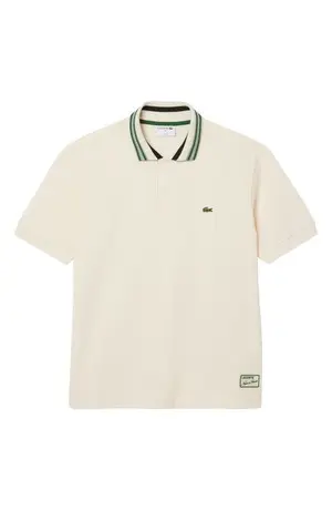 Lacoste Classic Fit Cotton Piqué Polo - Land
