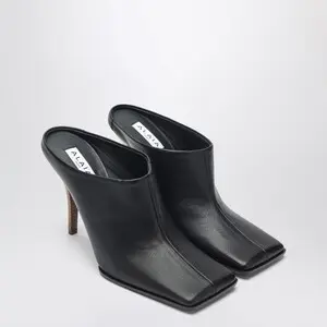 Alaïa Square Leather Mules