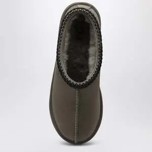 UGG Suede Sheepskin Lined Clogs - Green
