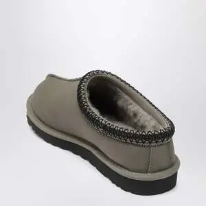 UGG Suede Sheepskin Lined Clogs - Green