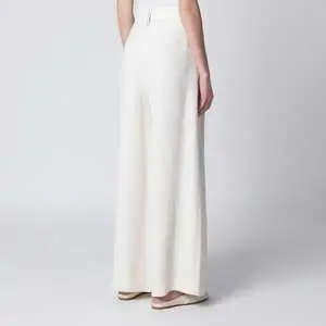 Brunello Cucinelli Sartorial Wrap Trousers - White