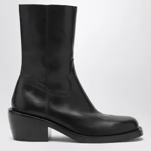 Dries Van Noten Leather Ankle Boots