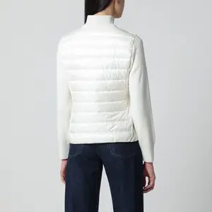Moncler Padded Wool Zip Cardigan