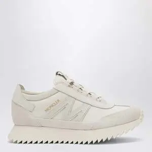Moncler Canvas And Leather Lace Up Sneakers