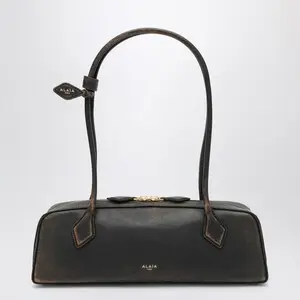 Alaïa Le Teckel Medium Bag In Aged Leather - Brown