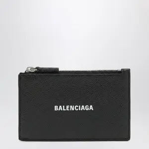 Balenciaga Long Card Holder - Black