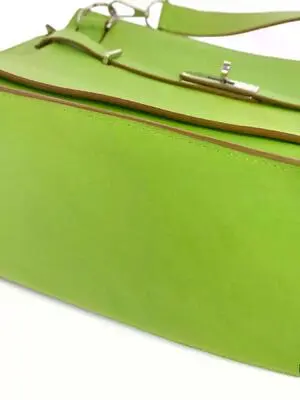 Hermès 2013 28 Jypsière Shoulder Bag - Green