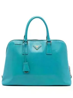 Prada Large Saffiano Lux Promenade Satchel