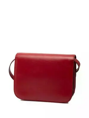 Celine 2010-2025 Medium Classic Box Crossbody Bag - Red