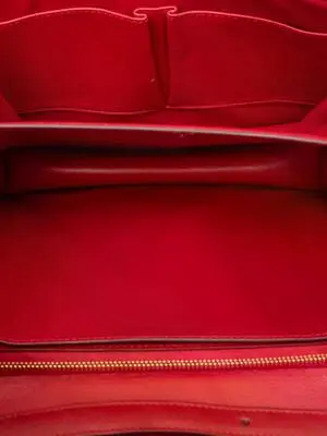 Celine 2010-2025 Medium Classic Box Crossbody Bag - Red