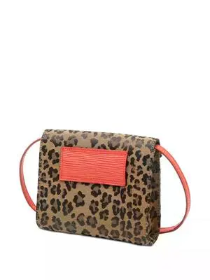 Fendi 20th Century Mini Leopard Print Crossbody Bag