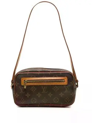LOUIS VUITTON 2002 Monogram Pochette Cite Shoulder Bag