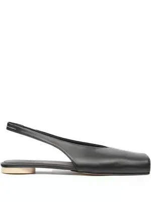 Women's Square-Toe Slingback Flats