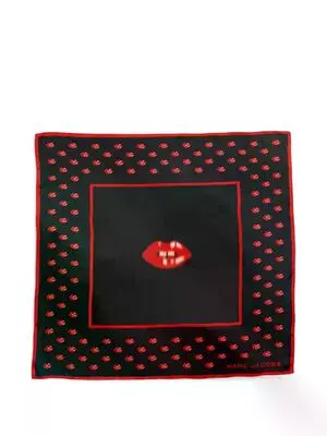 Marc Jacobs Lips-print Scarf