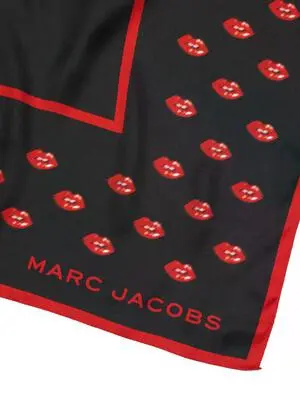 Marc Jacobs Lips-print Scarf