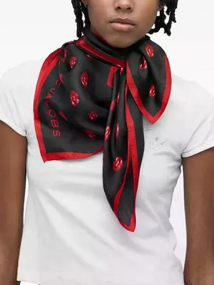 Marc Jacobs Lips-print Scarf