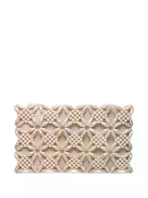 0711 TBILISI Rhea Beaded Clutch Bag