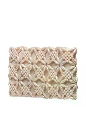 0711 TBILISI Rhea Beaded Clutch Bag