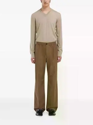 FERRAGAMO Elasticated-waistband Drawstring Trousers