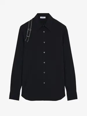 Alexander McQueen Harness Shirt - Black