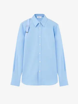 Alexander McQueen Harness Shirt - Blue