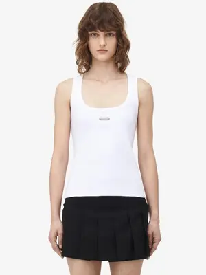 Alexander McQueen Placket Tank Top