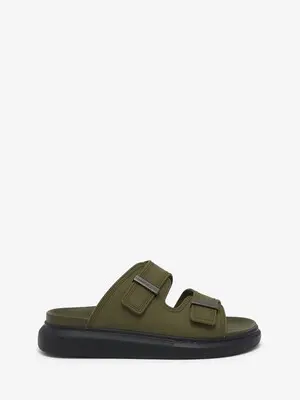 Alexander Mcqueen Round Toe Slides Slipper