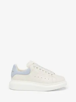 Alexander McQueen Oversized Sneaker - Off White/light Blue
