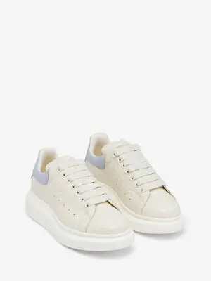 Alexander McQueen Oversized Sneaker - Off White/light Blue