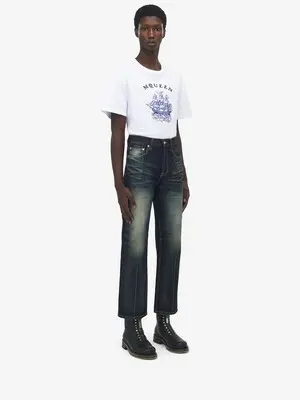 Alexander Mcqueen Slim Leg Jeans For Men