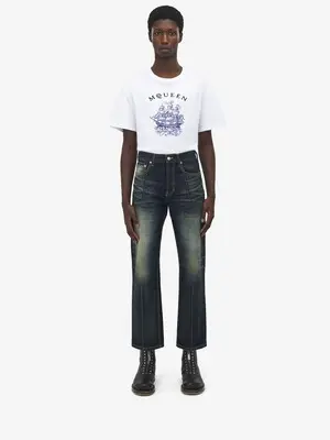Alexander McQueen Darted Slim Jeans