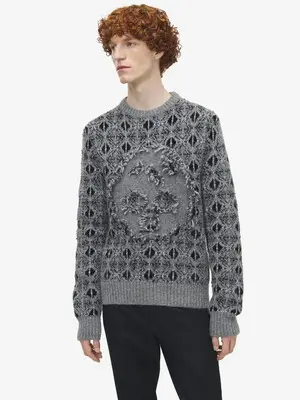 Alexander Mcqueen Distressed Knitwear For Men