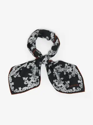 Alexander McQueen Lace Ribcage Foulard