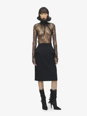 Alexander Mcqueen Pencil Skirts