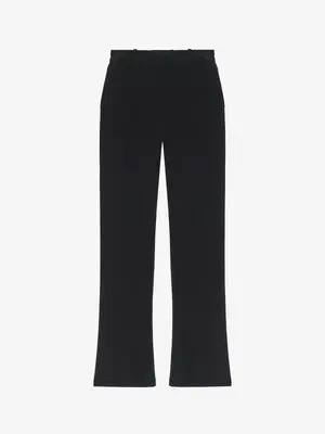 Alexander McQueen Cotton Velvet Tailored Trousers